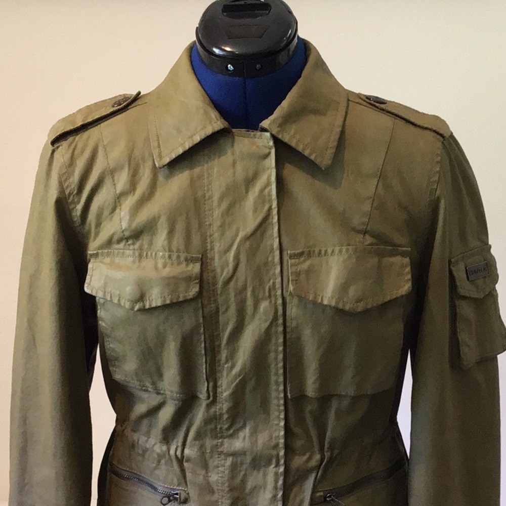 Hunter Waxed Cotton Utility Jacket - Gem